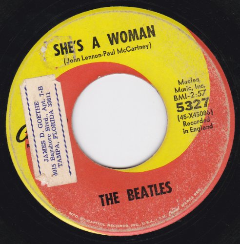 I Feel Fine/She's A Woman (7"/45 rpm)