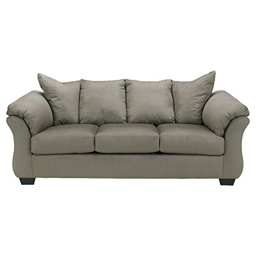 Signature Design by Ashley Darcy Casual Plush Sofa, Grayish Brown