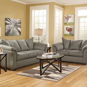 Signature Design by Ashley Darcy Casual Plush Sofa, Grayish Brown