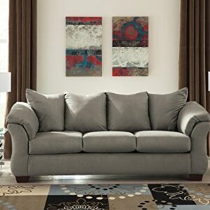 Signature Design by Ashley Darcy Casual Plush Sofa, Grayish Brown