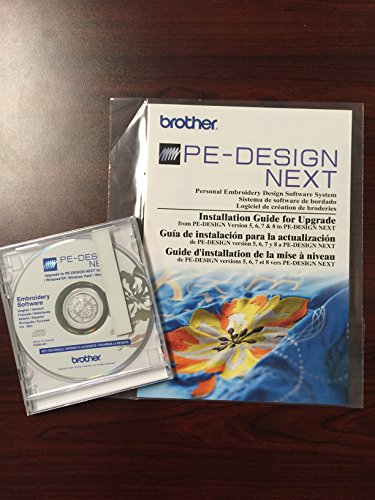 Brother PE Design Next Upgrade Version 5/6/7/8 Software