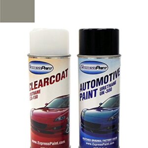 ColorRite Aerosol Automotive Touch-up Paint for Volvo S60 - Titanium Grey Metallic Clearcoat 455 - All-Inclusive Package