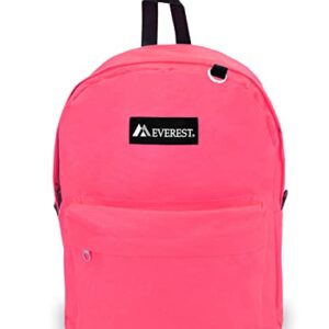 Everest 2045CR Classic Backpack, Hot Pink, One Size