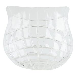 horze gel back riser pad - clear - one size