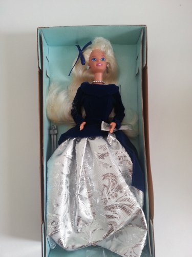 BARBIE WINTER VELVET, Mattel, AVON EXCLUSIVE, Special Edition, First in the Series 1990