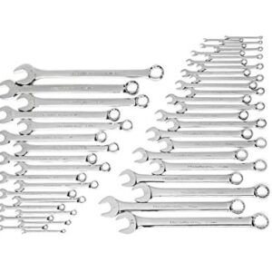 GEARWRENCH 44 Pc. Master Combination Wrench Set, Metric/SAE - 81919