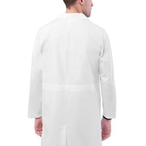 Adar Universal Unisex Lab Coats - Midriff 39" Lab Coat - 808 - White - L