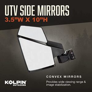 Kolpin UTV Side Mirror - Pair - 98315, Black