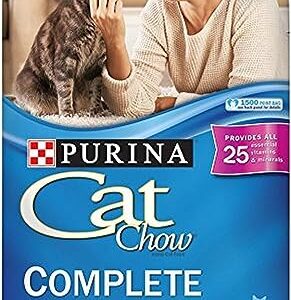 Purina Cat Chow Dry Cat Food, Complete, 3.15 Pound Bag