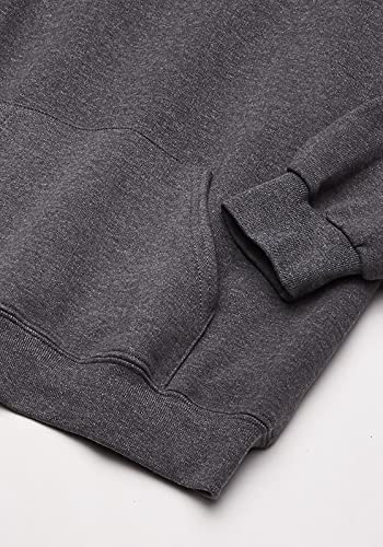 Fruit of the Loom Boys' Fleece Sweatshirts, Hoodies, Sweatpants & Joggers, Pullover-Charcoal Heather, X-Small