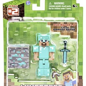 Minecraft Diamond Steve Figure Pack