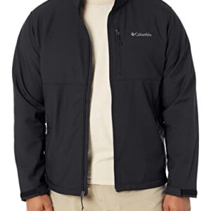 Columbia Men's Ascender Softshell Front-Zip Jacket, Black, Medium