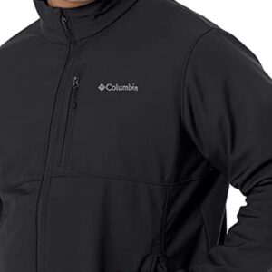 Columbia Men's Ascender Softshell Front-Zip Jacket, Black, Medium