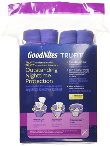 Goodnites Durable Underwear Starter Kit Large/X-Large Girl, 7-Count