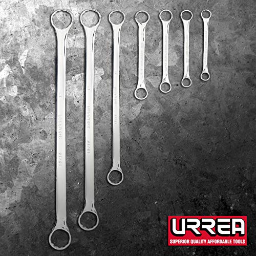 URREA 1125 7/16-Inch X 1/2-Inch 12-Point Box End Wrenches