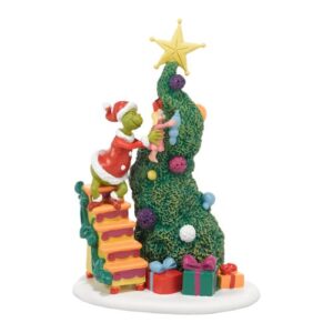 department 56 grinch villages it takes two grinch and cindy lou accessory figuine, 6 inch