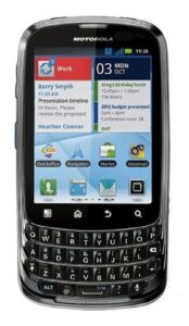 motorola admiral xt603 sprint cdma extremely durable 3g android smartphone - dark gray