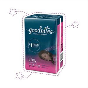 Goodnites, Girls Bedwetting Underwear, L/XL, 11 Ct