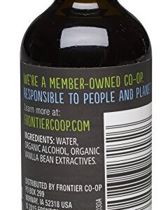 Frontier Co-op Organic Vanilla Extract, 2 Fl Oz