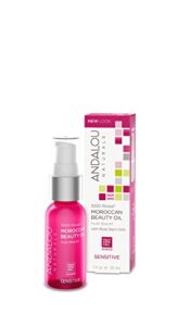 andalou naturals 1000 roses moroccan beauty oil ounce, white, rose, 1 fl oz