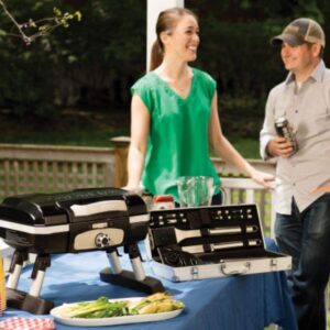 Cuisinart CGG-180TB Portable Propane, Petit Gourmet Tabletop Gas Grill, Black