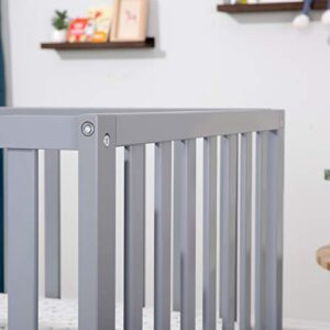 DaVinci Union 4-in-1 Convertible Crib in Grey, Greenguard Gold Certified