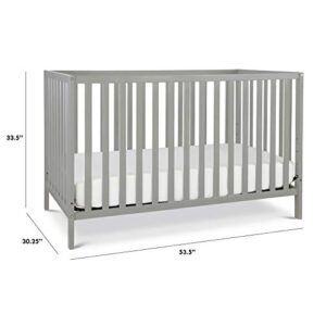 DaVinci Union 4-in-1 Convertible Crib in Grey, Greenguard Gold Certified