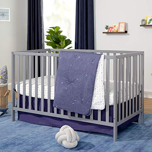 DaVinci Union 4-in-1 Convertible Crib in Grey, Greenguard Gold Certified