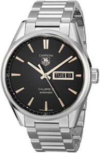 tag heuer men's war201c.ba0723 carrera analog display swiss automatic silver watch