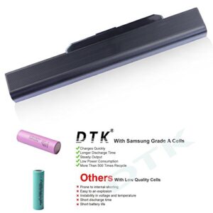 DTK A32-K53 A41-K53 A42-K53 Laptop Battery Replacement for ASUS X54C A53E A53S X54C X54L K43S K53E Notebook 10.8V 5200mAh 6-Cell