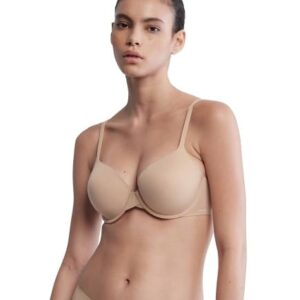 Calvin Klein Women's Perfectly Fit Lightly Lined T-Shirt Bra with Memory Touch, Bare, 36B