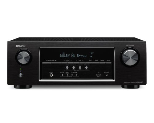 Denon AVR-S500BT 5.2 Channel AV Receiver With 4K Capability and Bluetooth