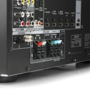 Denon AVR-S500BT 5.2 Channel AV Receiver With 4K Capability and Bluetooth