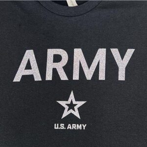 Army Reflective PT Tshirt - LG