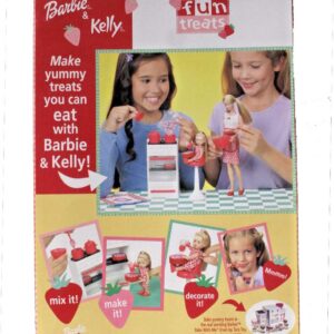 Mattel Barbie & Kelly Fun Treats - Barbie Doll & Kelly Doll with Oven & Kitchen Accessories