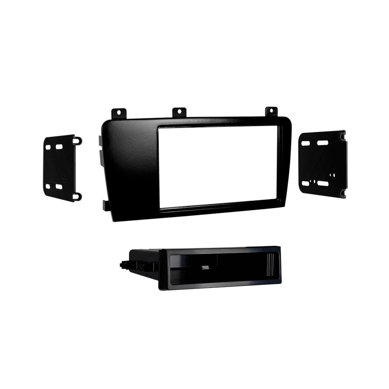 Metra Electronics 99-9227 Single/Double DIN Installation Kit for Select 2005-09 Volvo S60 and V70 (Black)