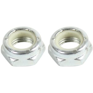 dime bag hardware generic kingpin nuts silver for skateboard longboard trucks 2 pc set