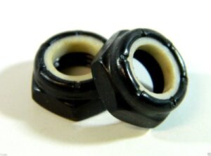 2 kingpin nuts for skateboard longboard trucks dimebag lock nuts 3/8 (standard)