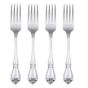 oneida true rose dinner fork, set of 4