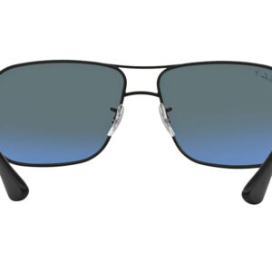 Ray-Ban Men's Rb3516 Metal Square Sunglasses