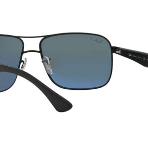 Ray-Ban Men's Rb3516 Metal Square Sunglasses