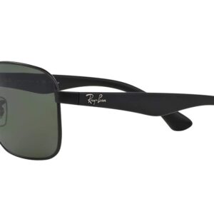 Ray-Ban Men's Rb3516 Metal Square Sunglasses