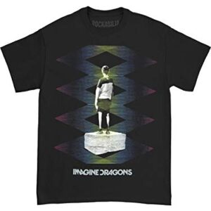 Bravado Men's Imagine Dragons Zig Zag T-Shirt , Black, X-Large