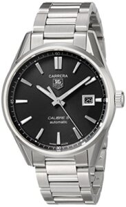 tag heuer men's war211a.ba0782 carrera automatic stainless steel bracelet watch