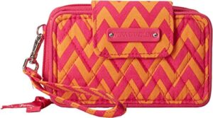 vera bradley smartphone wristlet 2.0 (ziggy zags)