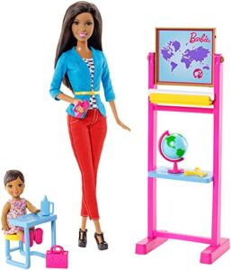 barbie careers teacher nikki doll and playset