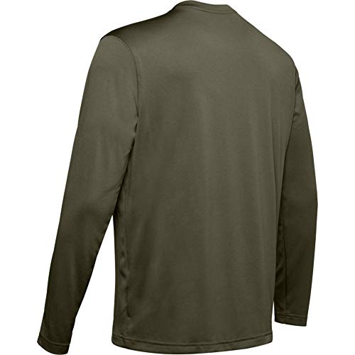 Under Armour Men's Tactical Tech Long-Sleeve Shirt , Marine Od Green (390)/Marine Od Green , X-Large