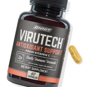 Onnit ViruTech: Antioxidant Formula with Vitamin C, Zinc, and Selenium (60ct)