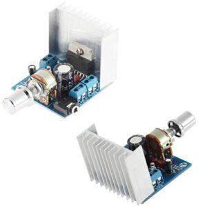 hiletgo 2pcs tda7297 audio amplifier board 15w+15w digital amplifier module 12v dc mini stereo amp amplify dual channel power stereo