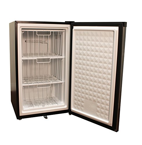 SPT UF-304SS: 3.0 cu.ft. Upright Freezer in Stainless Steel - ENERGY STAR